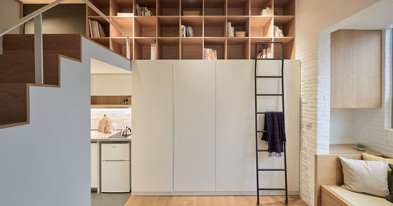This Small Loft Apartment Is Designed To Include Everything They Need