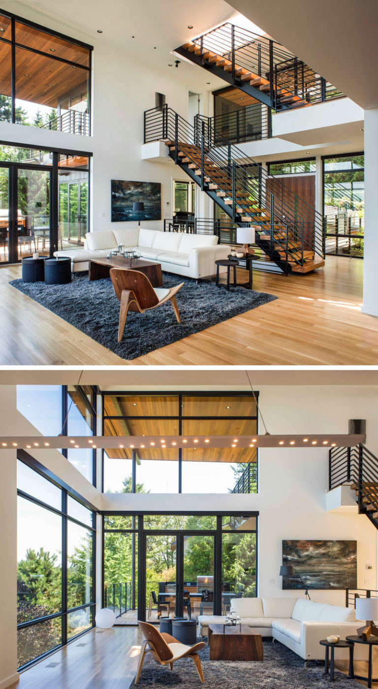This new house was designed for life on a steep hillside property in ...