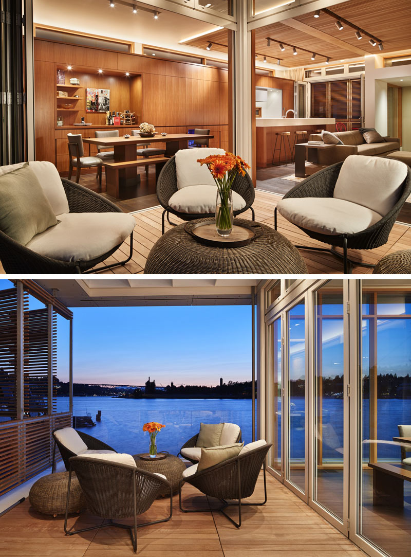 This Floating Home Lives On A Lake In Seattle