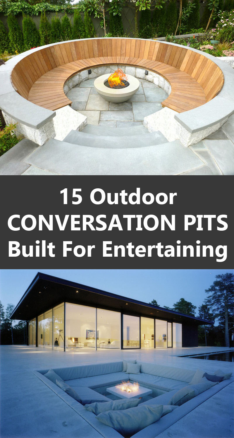 15 Outdoor Seating Areas And Fire Pits Built For Entertaining