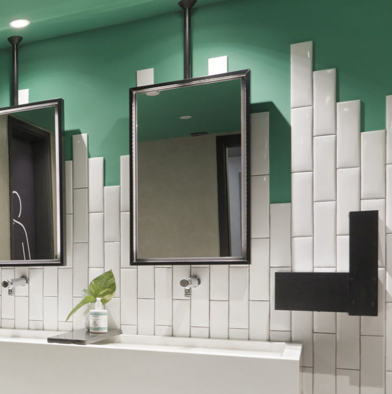 Bathroom Tile Idea - Stagger The Tiles Instead Of Ending In A Straight Line