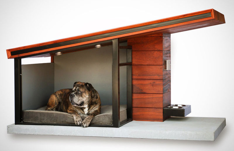 This Modern Dog House Is Designed To Fit Your Home's Aesthetic