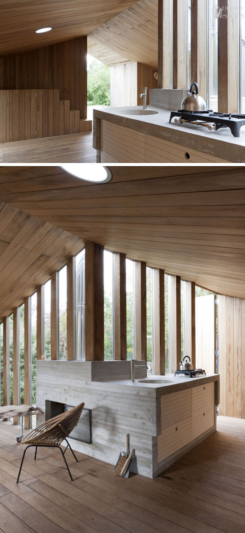 Kitchen Design Idea - Seamless Kitchen Sinks Integrated Into The Countertop