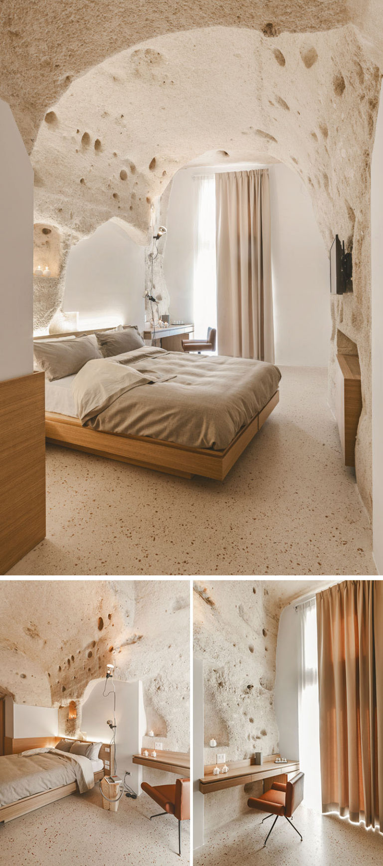 A Modern Interior Was Built Inside This Historic Building In Italy