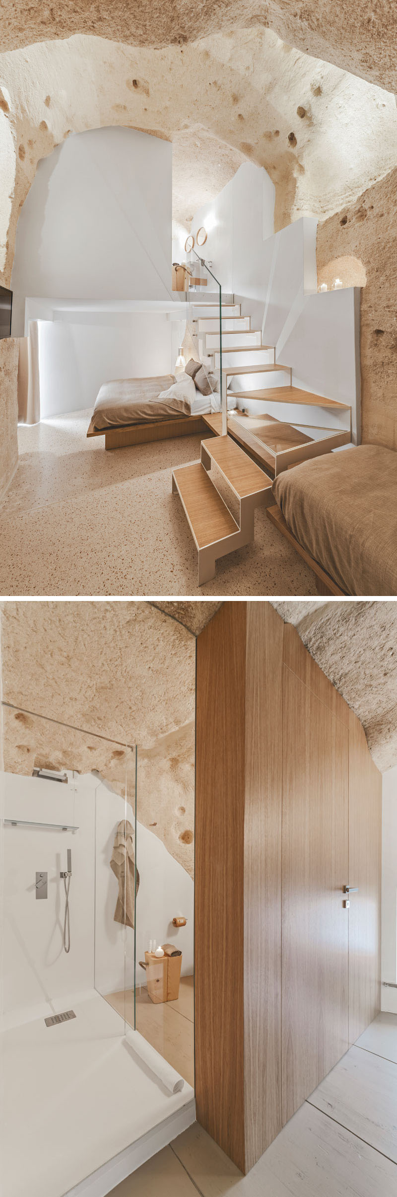 A Modern Interior Was Built Inside This Historic Building In Italy