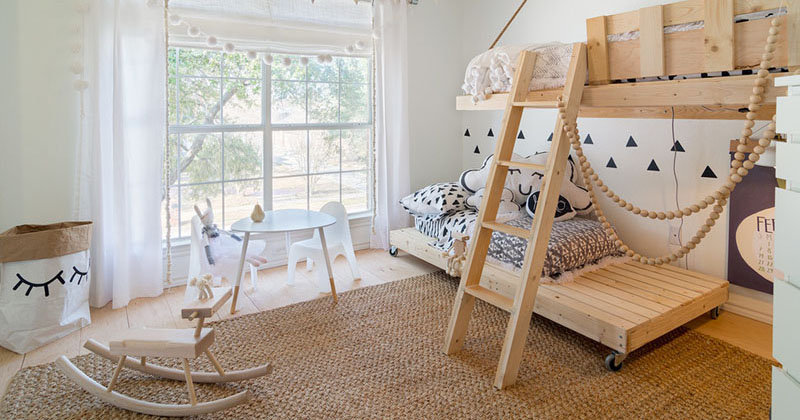 This Kids Room Is Designed To Be Bright And Whimsical