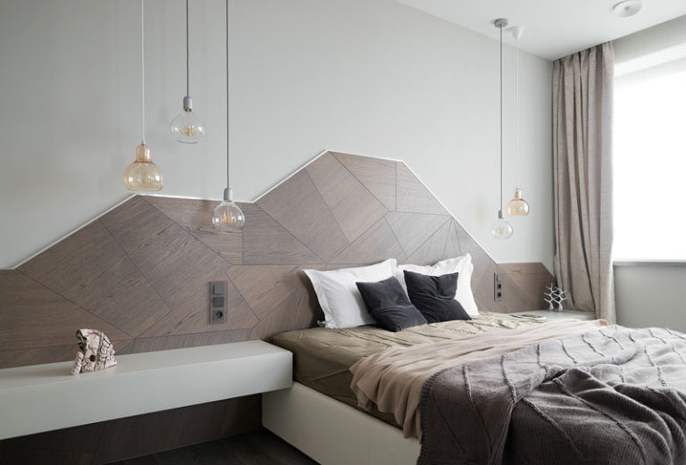 Headboard Design Idea - Create A Landscape Design From Wood