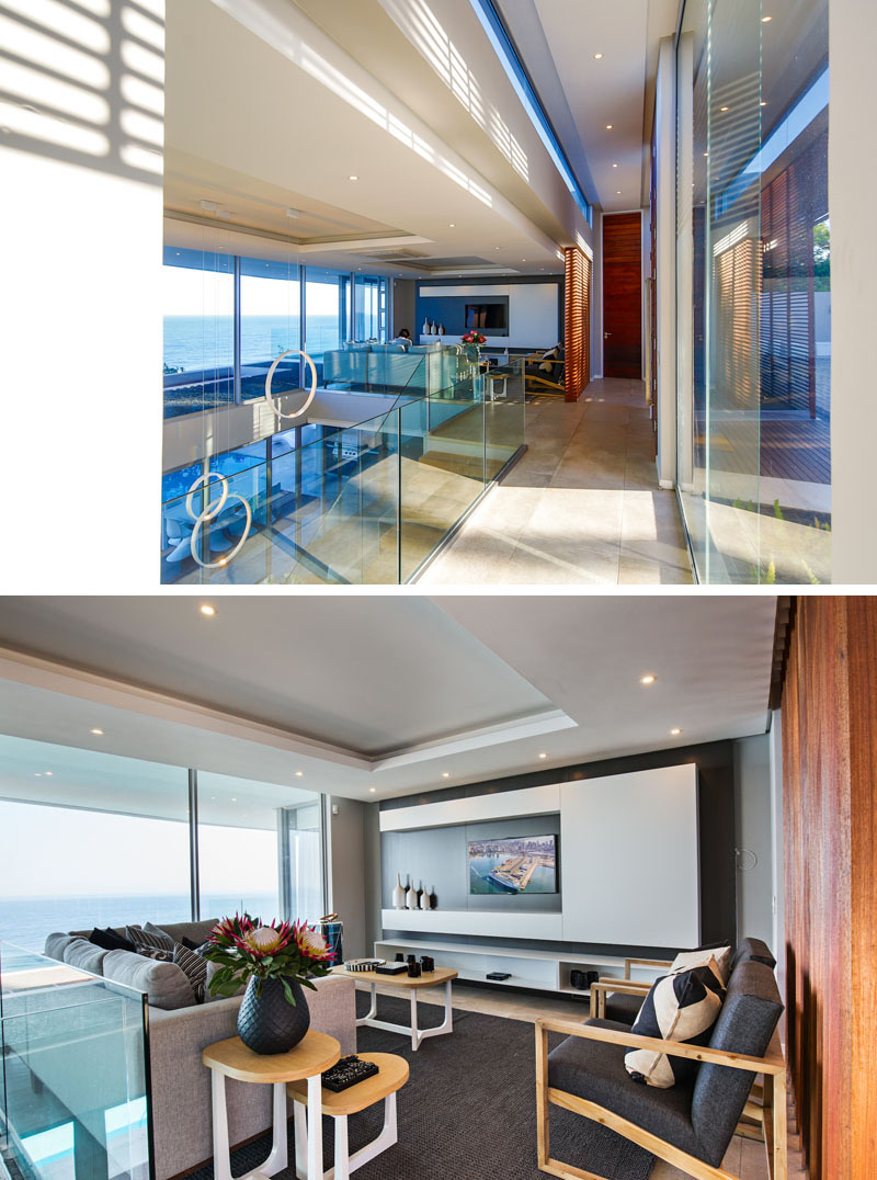 This new home was designed to capture 180° panoramic sea views