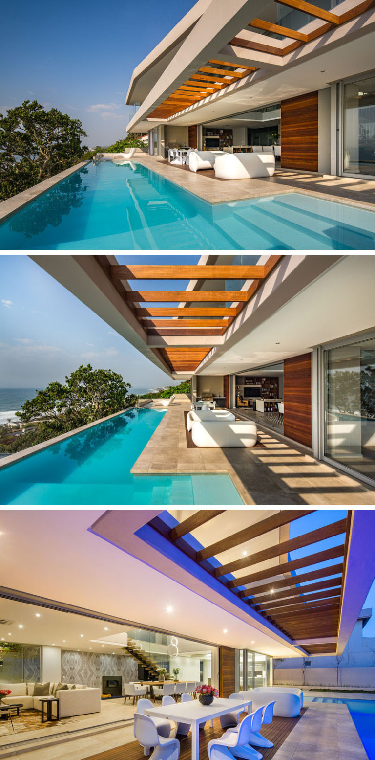 This new home was designed to capture 180° panoramic sea views