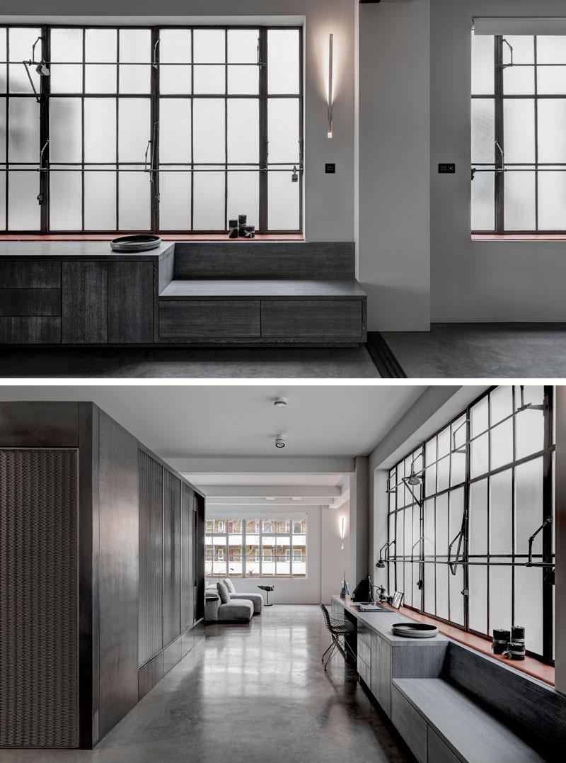 This apartment's industrial interior was inspired by the old factory ...