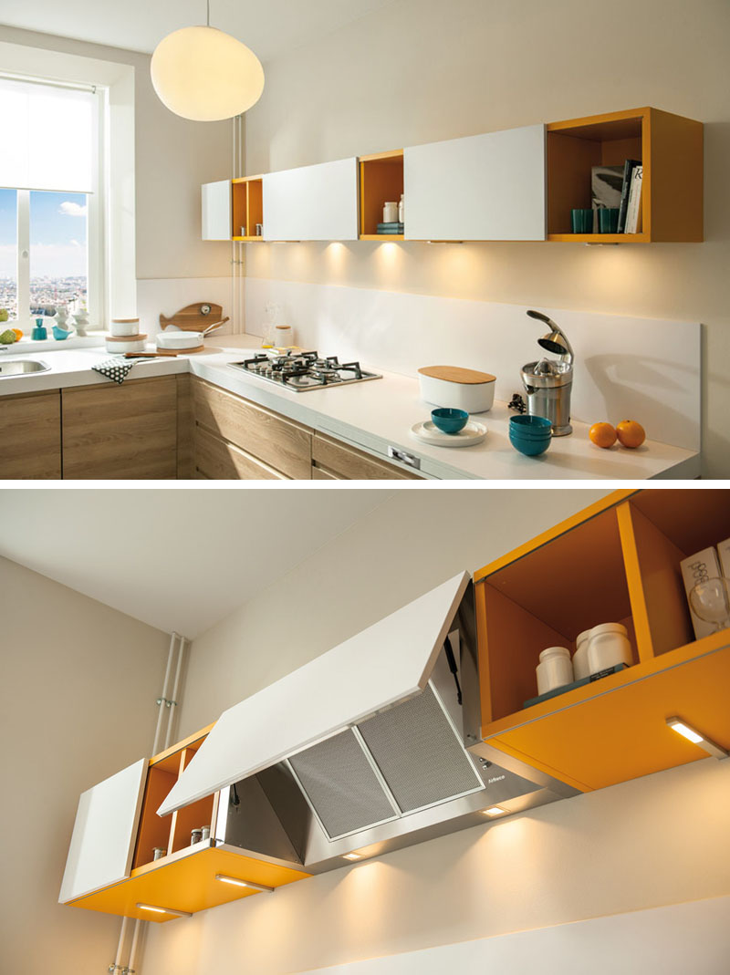 Kitchen Design Idea - Hide The Range Hood