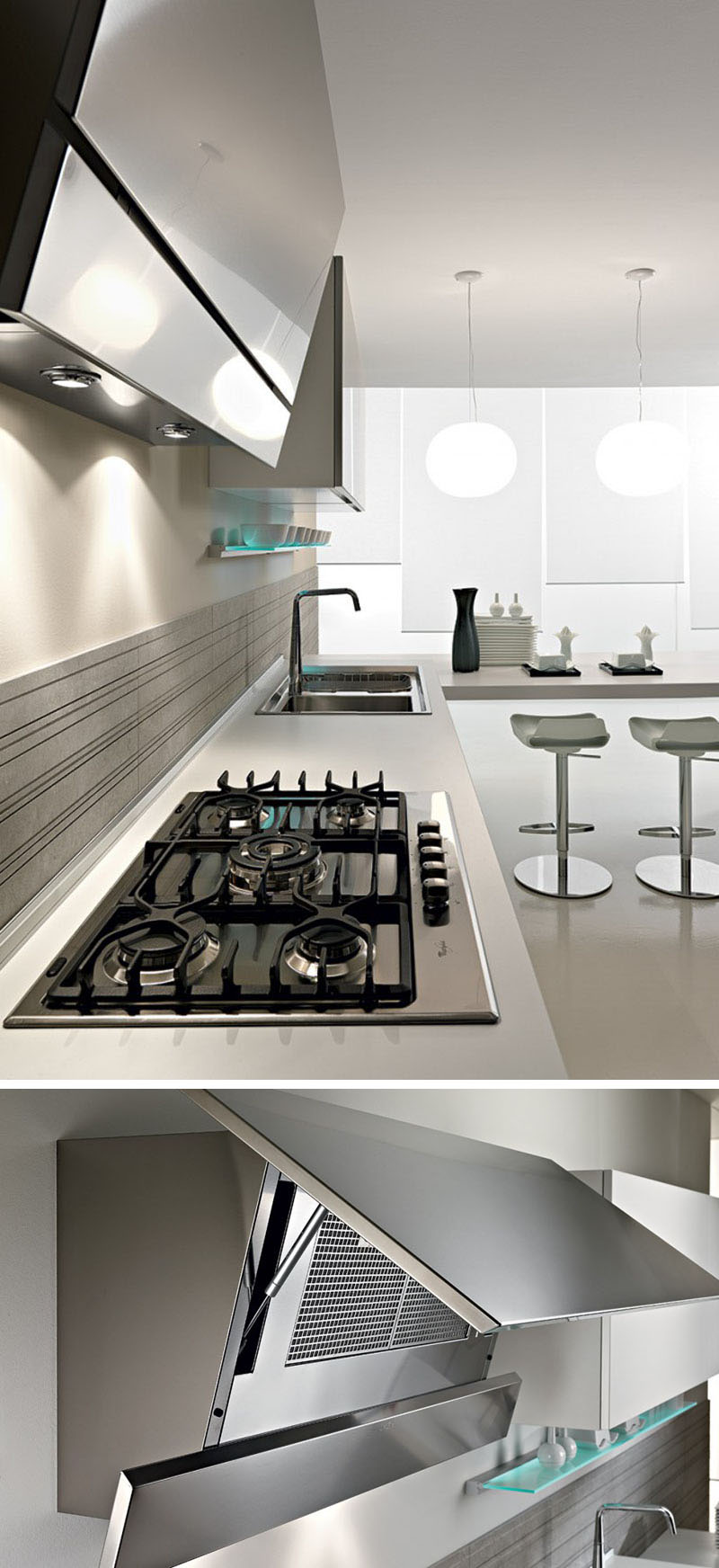 Kitchen Design Idea - Hide The Range Hood