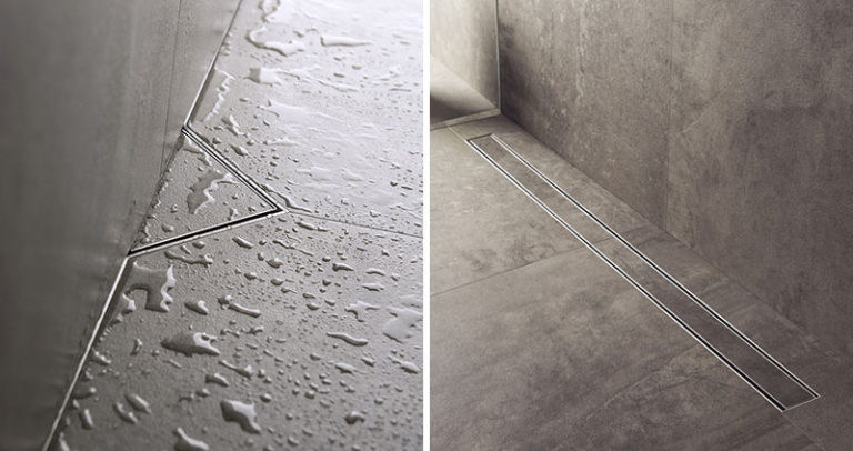 Bathroom Design Idea - Include A Linear Shower Drain