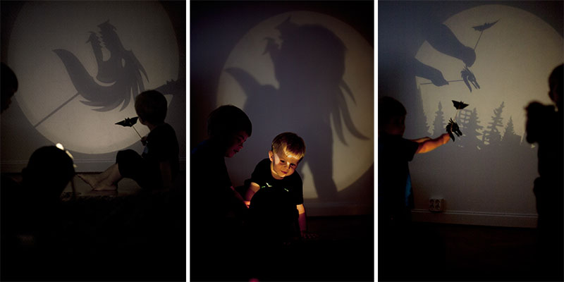This Light Allows Kids To Create And Play With Shadows