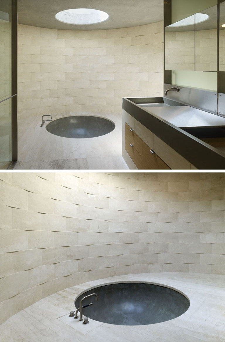 Bathroom Tile Idea - Install 3D Tiles To Add Texture To Your Bathroom