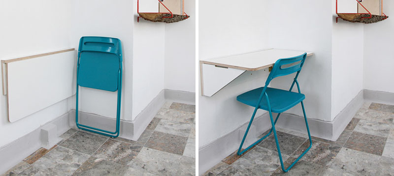 16 Wall Mounted Desk Ideas That Are Great For Small Spaces