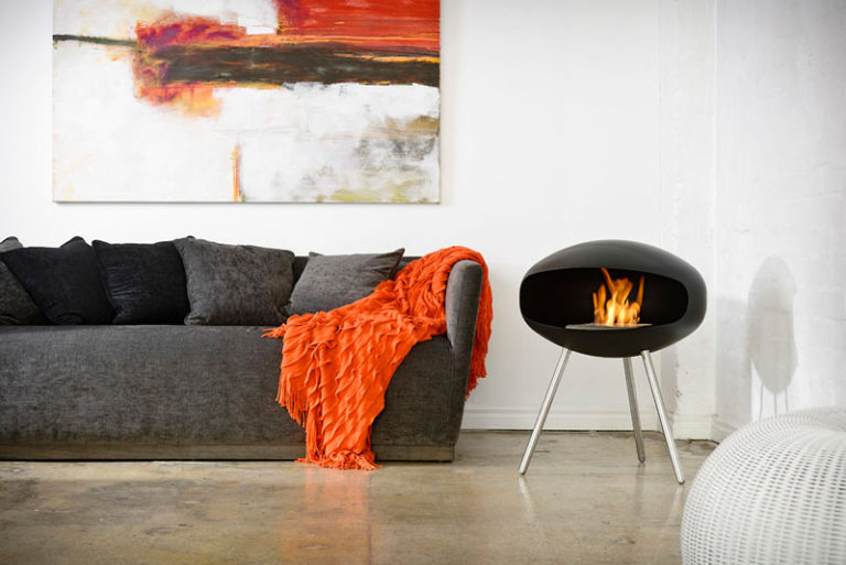 Warm Up Your Life With These 13 Freestanding Fireplace Designs