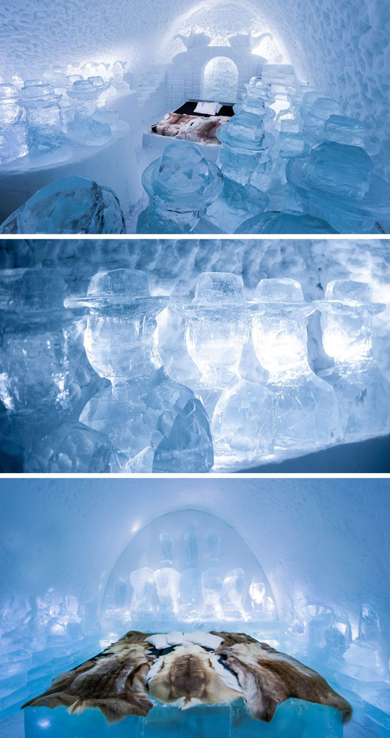 ICEHOTEL 365 is open. Have a look inside the magical ice world!