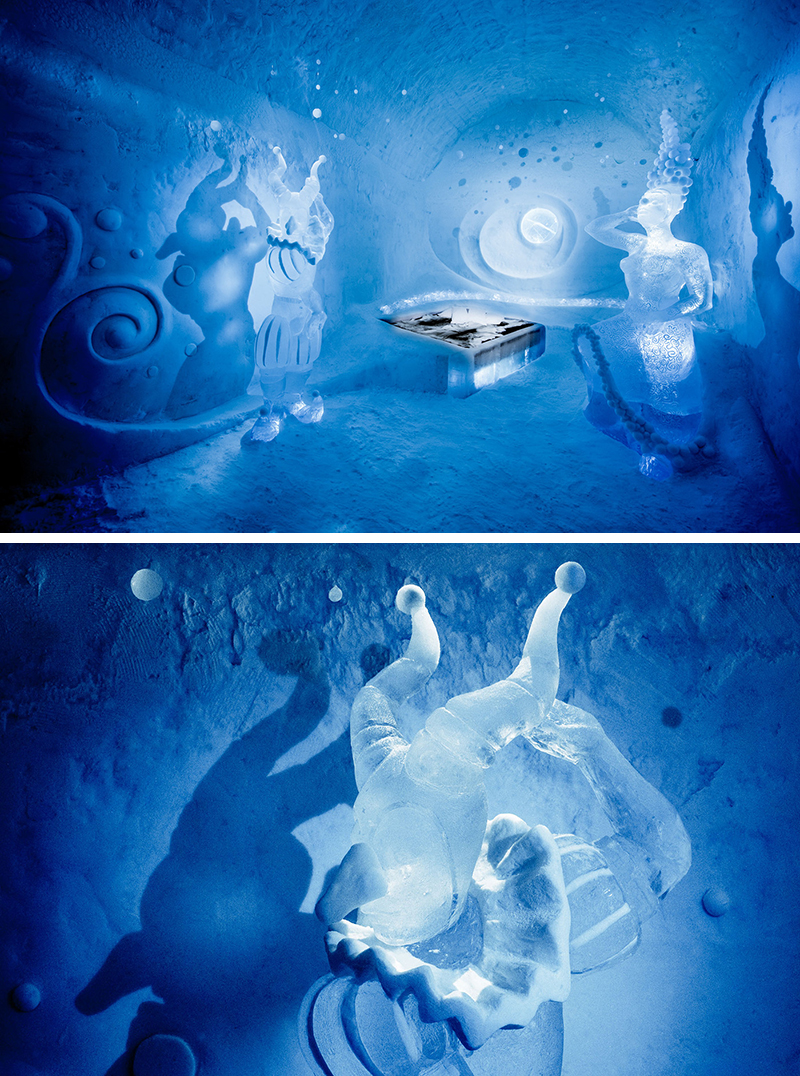ICEHOTEL 365 is open. Have a look inside the magical ice world!