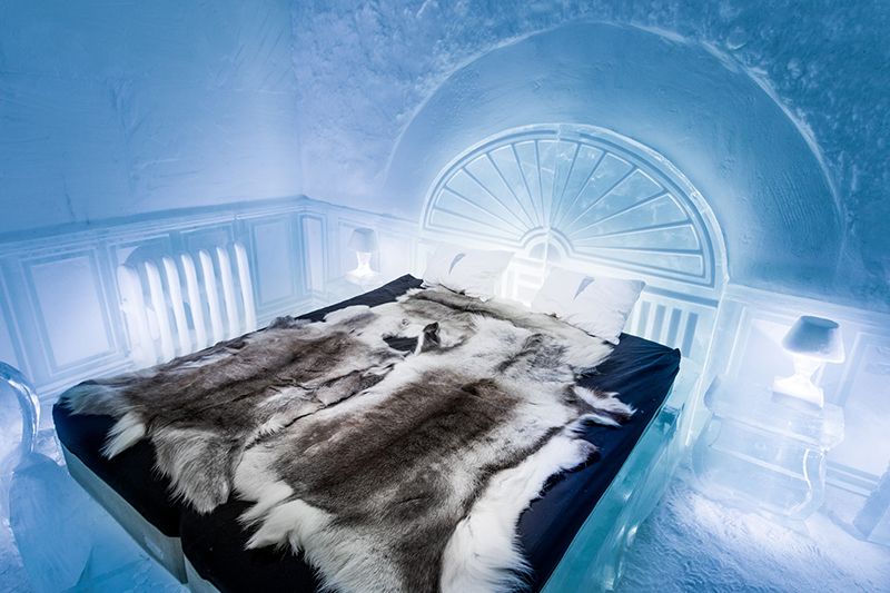 ICEHOTEL 365 is open. Have a look inside the magical ice world!