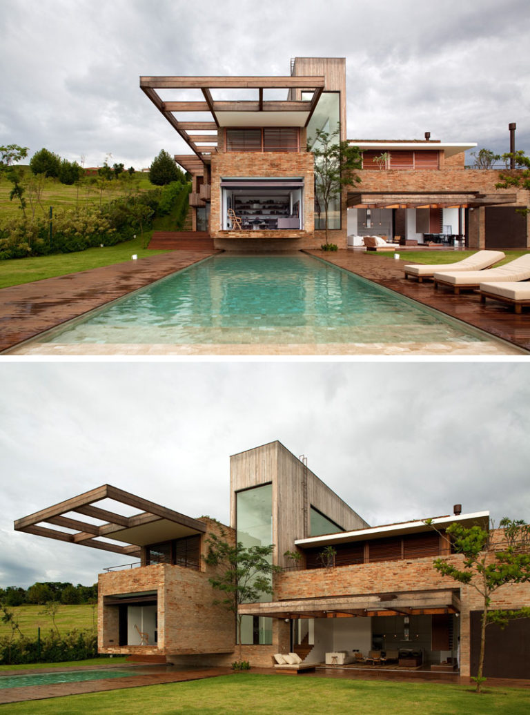14 Modern Houses Made Of Brick