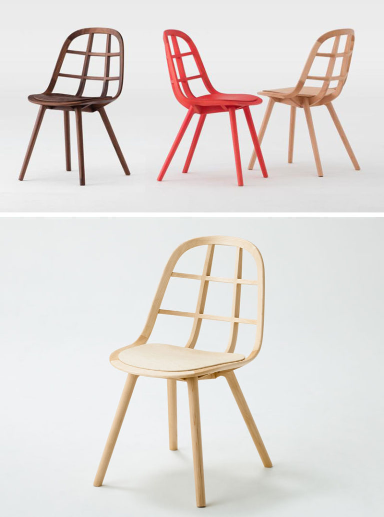 Furniture Ideas - 14 Modern Wood Chairs For Your Dining Room