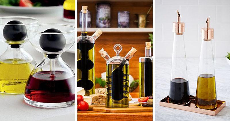 Essential Kitchen Tools - 11 Beautiful Oil & Vinegar Dispensers