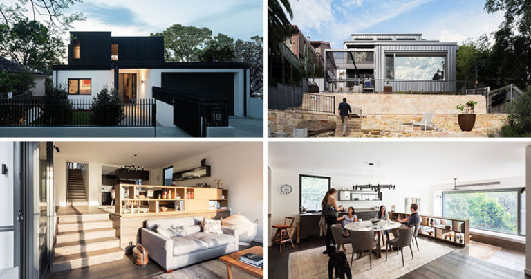 This Multi-Level House In Sydney Is Located On A Steep Site With A 49 ...