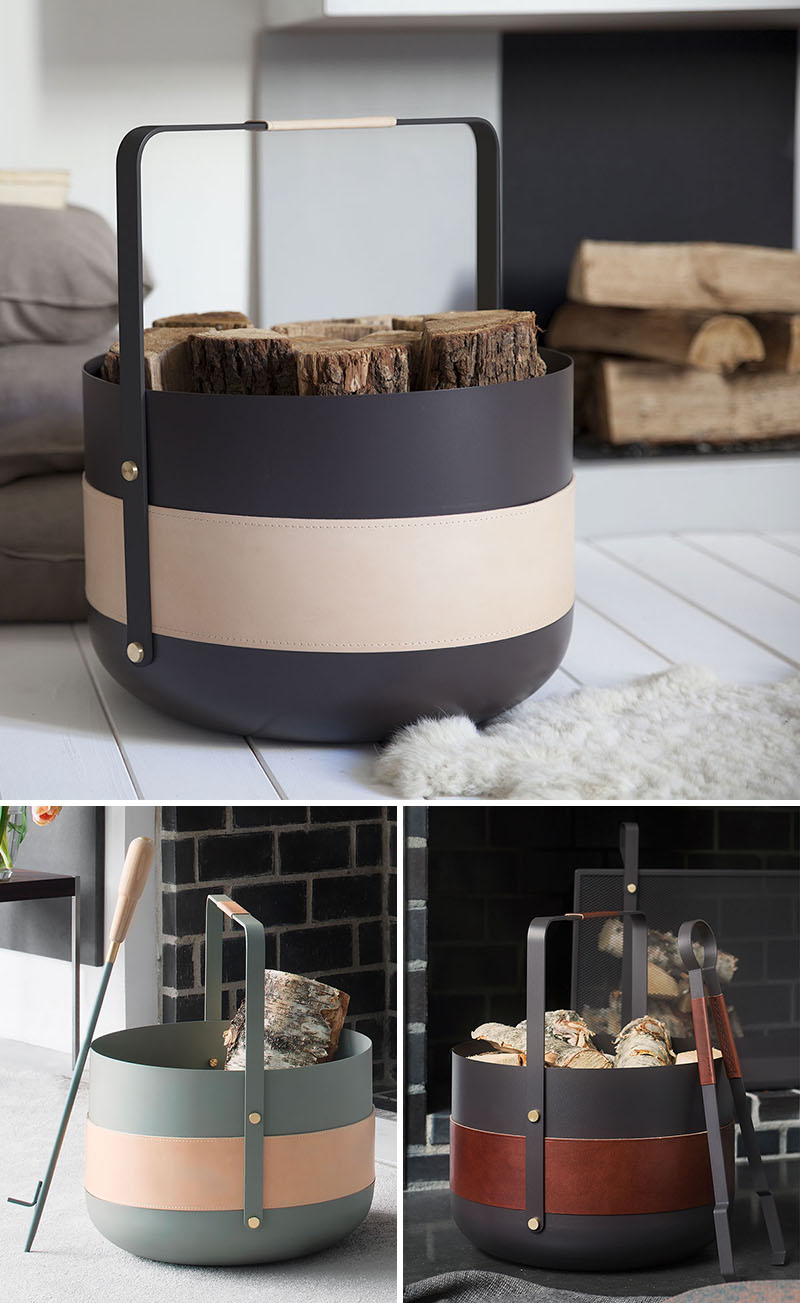 These new contemporary Scandinavian fireplace accessories are designed ...