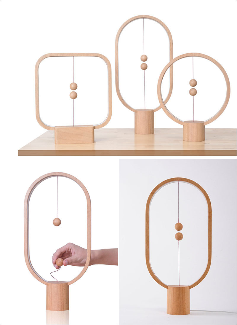 This new lamp has an unconventional way of turning it on and off