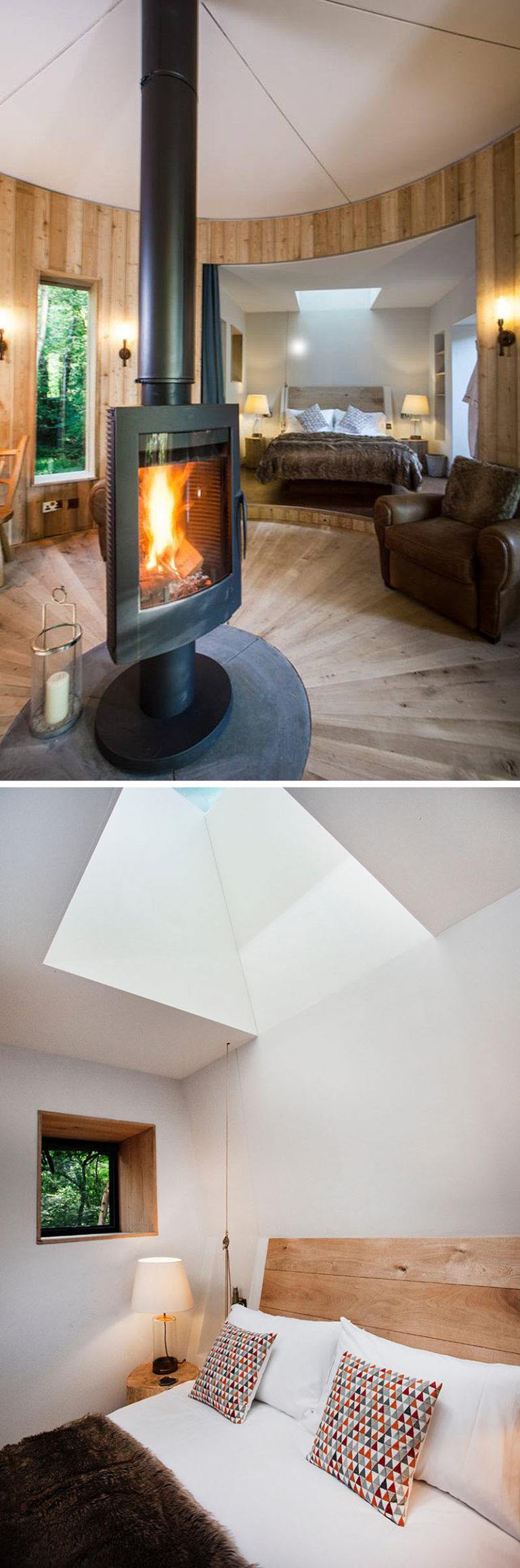 This amazing treehouse hotel was designed for adults on vacation