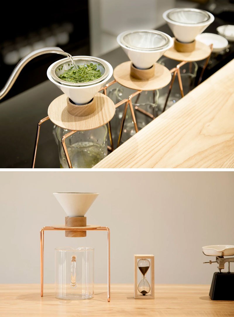 A Minimalist Tea Shop Serving Hand Dripped Green Tea Has Opened In Tokyo