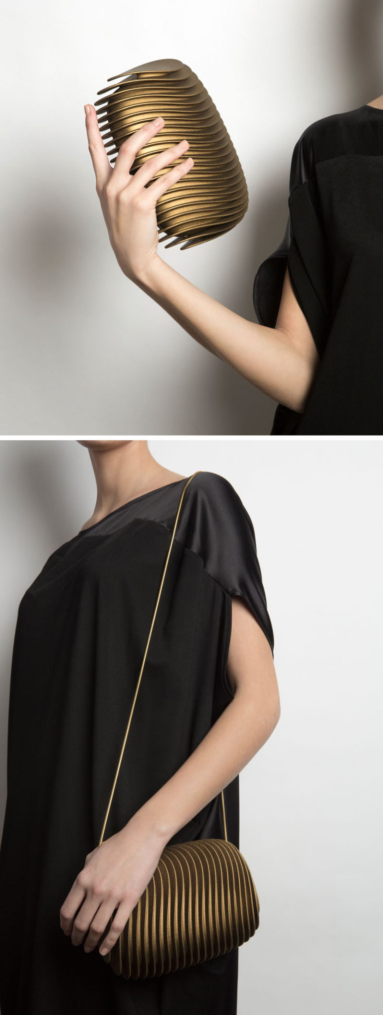 This 3D Printed Modern Clutch Was Inspired By A City In Switzerland