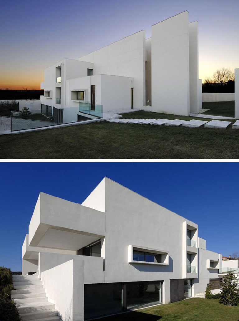 House Exterior Colors - 11 Modern White Houses From Around The World