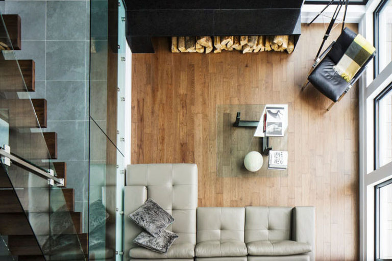Interior Design Ideas - 17 Modern Living Rooms As Seen From Above