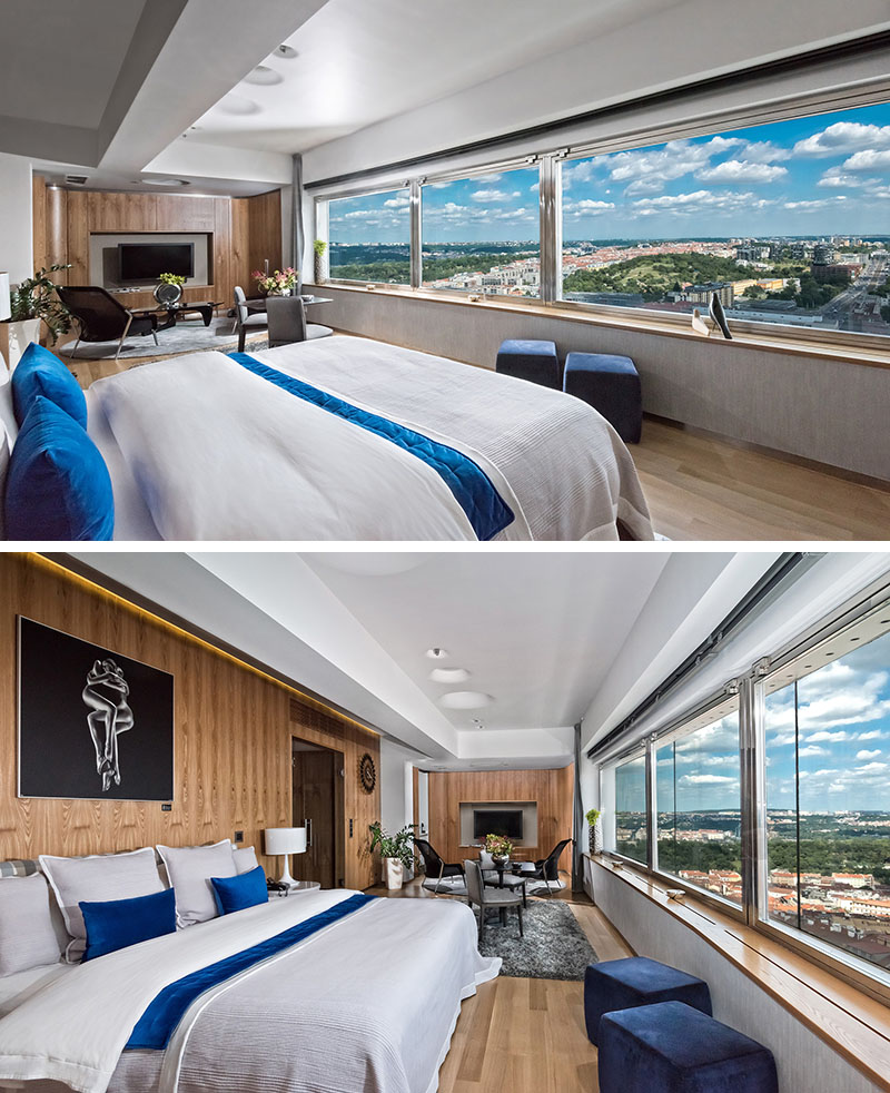 There's A One Room Hotel In This Tower Overlooking Prague
