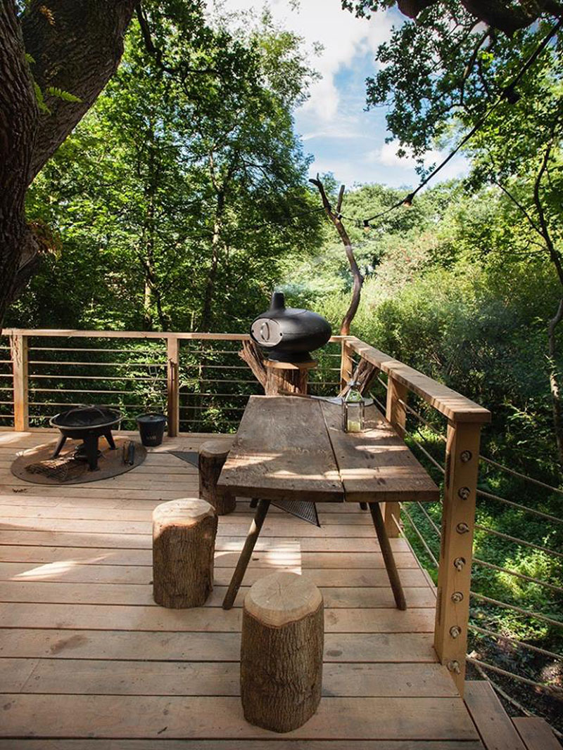 This amazing treehouse hotel was designed for adults on vacation