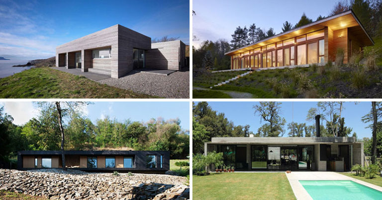 15 Examples Of Single Story Modern Houses From Around The World