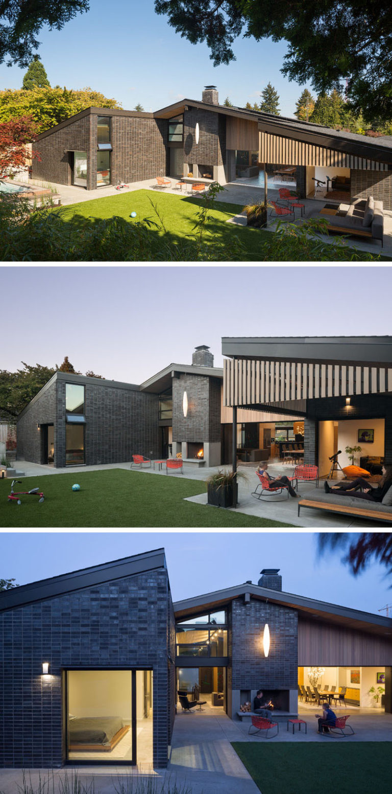 A New Mid-Century Modern Inspired House Arrives In This Seattle ...