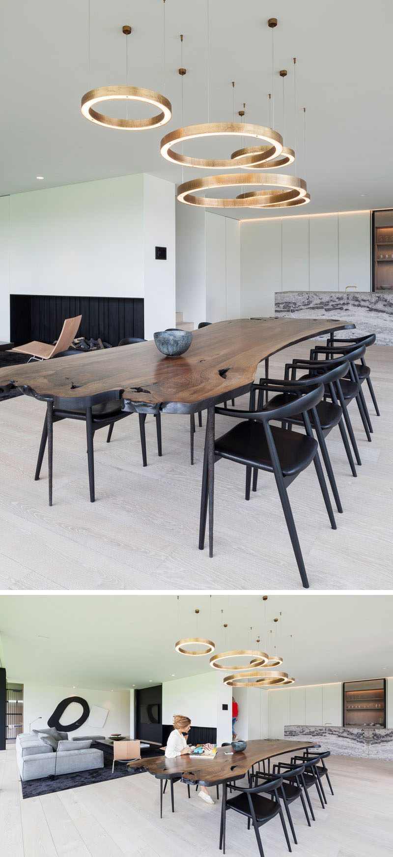 Dining Room Lighting Ideas - Use multiple fixtures over the table for a ...