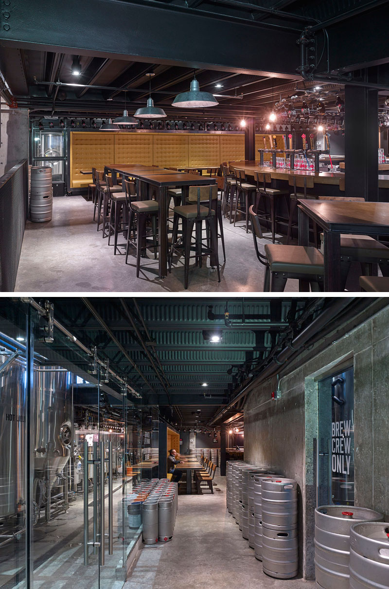 This Restaurant And Brewery Is Full Of Industrial Touches