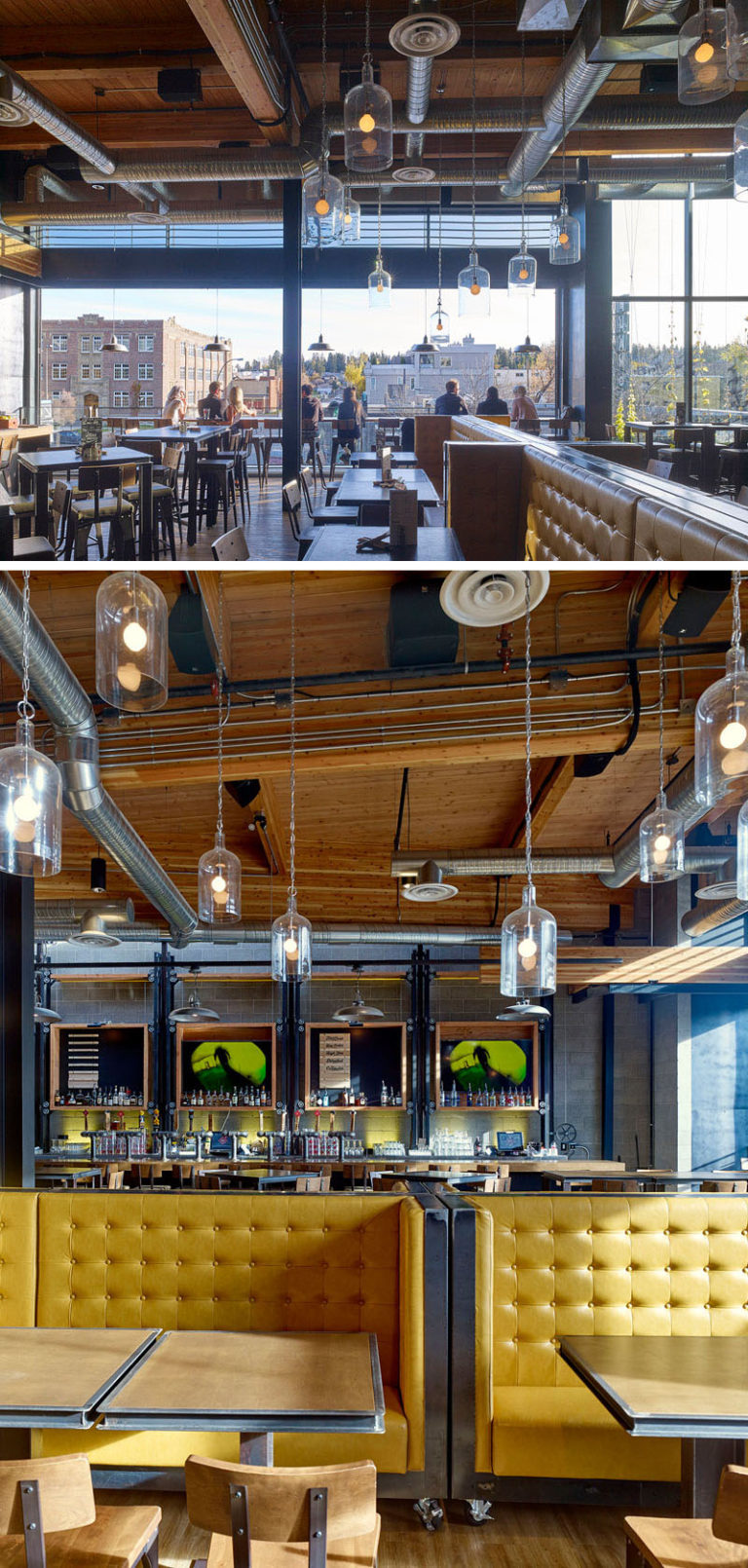 This Restaurant And Brewery Is Full Of Industrial Touches