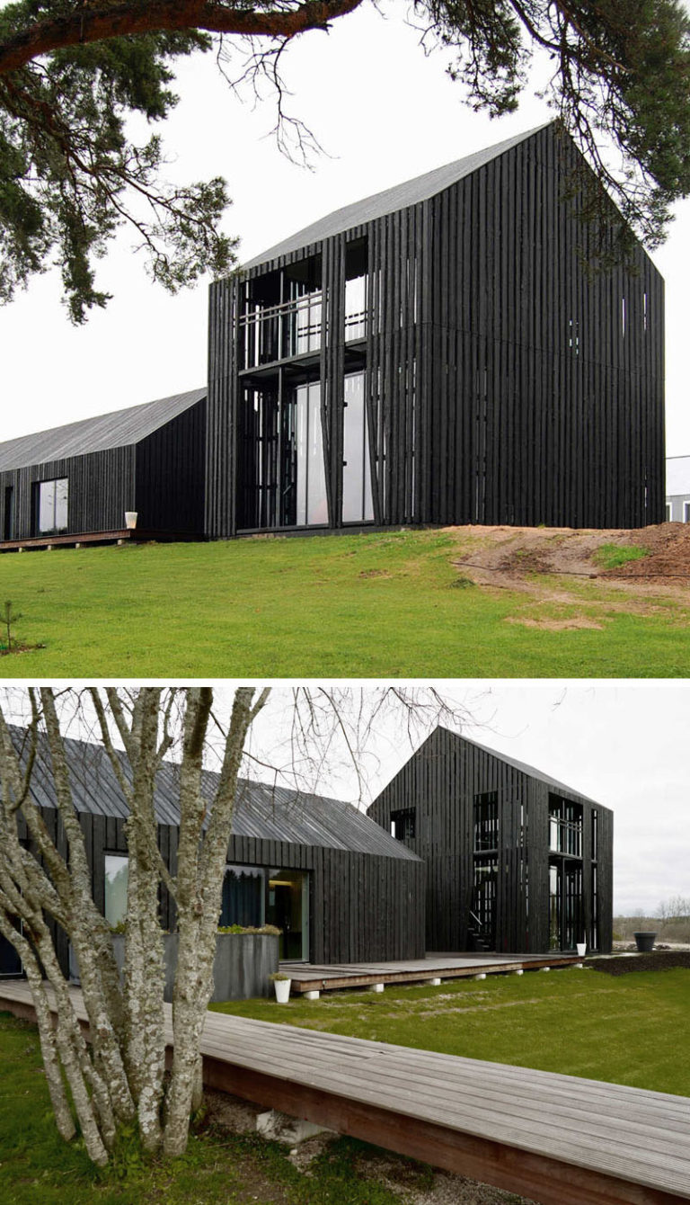 House Exterior Colors – 14 Modern Black Houses From Around The World