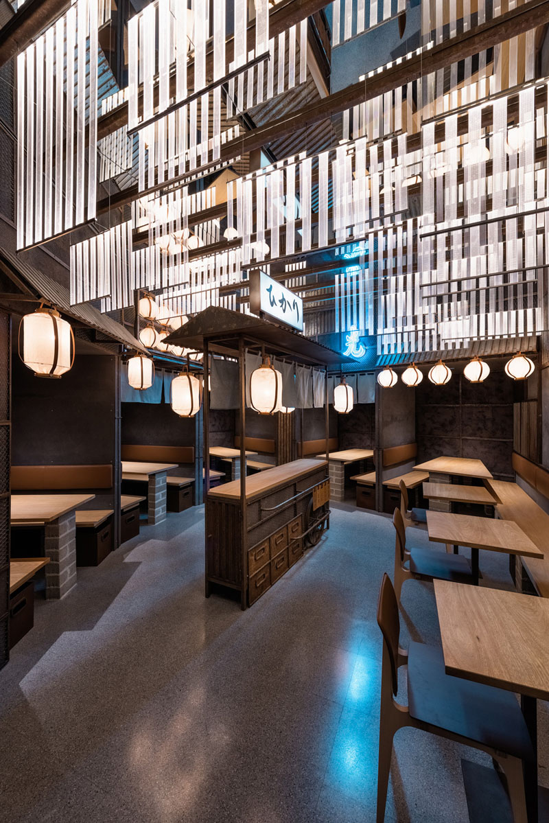 Industrial Interior Design - This Restaurant and bar goes for a ...