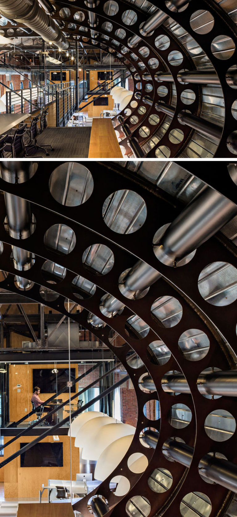 This Office For A Travel Company Has An Airplane Fuselage-Shaped ...