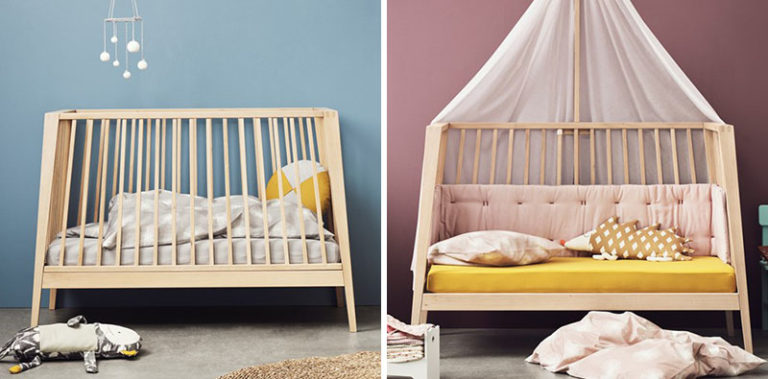 This Baby Cot Is Designed To Transform Into A Bed And Couch As The ...