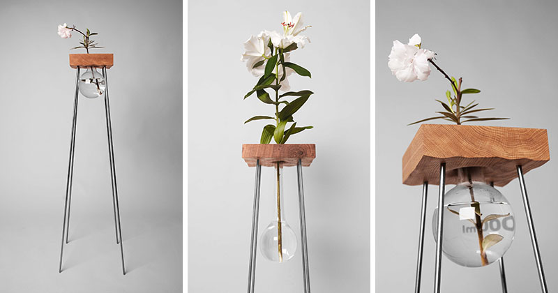 This Table Was Designed To Put Flowers On Display