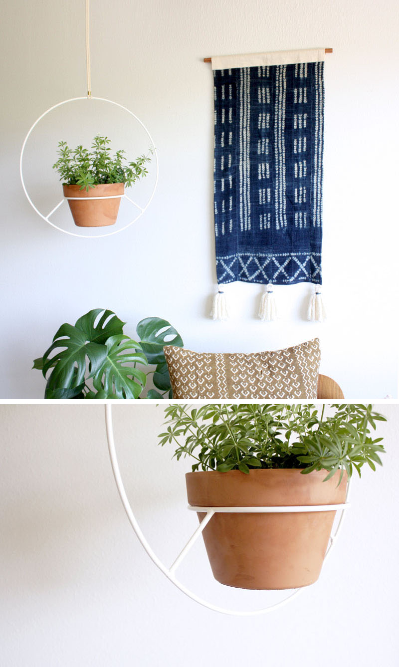 These Hanging Planters Are Designed To Put A Distinct Focus On Your Plants