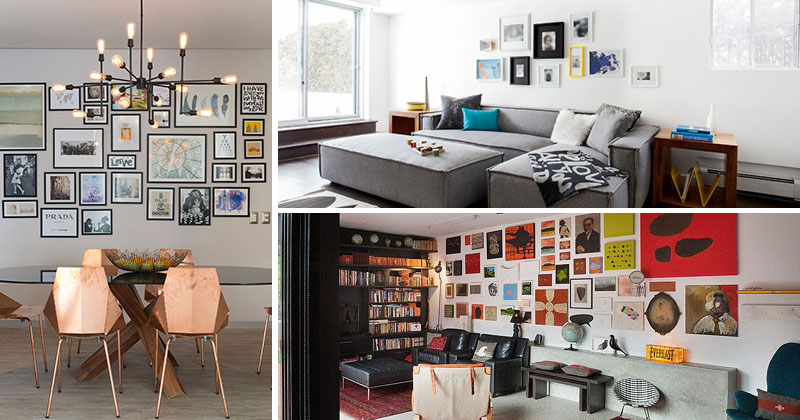 11 Creative Gallery Photo Walls In Homes, Offices, And Cafes