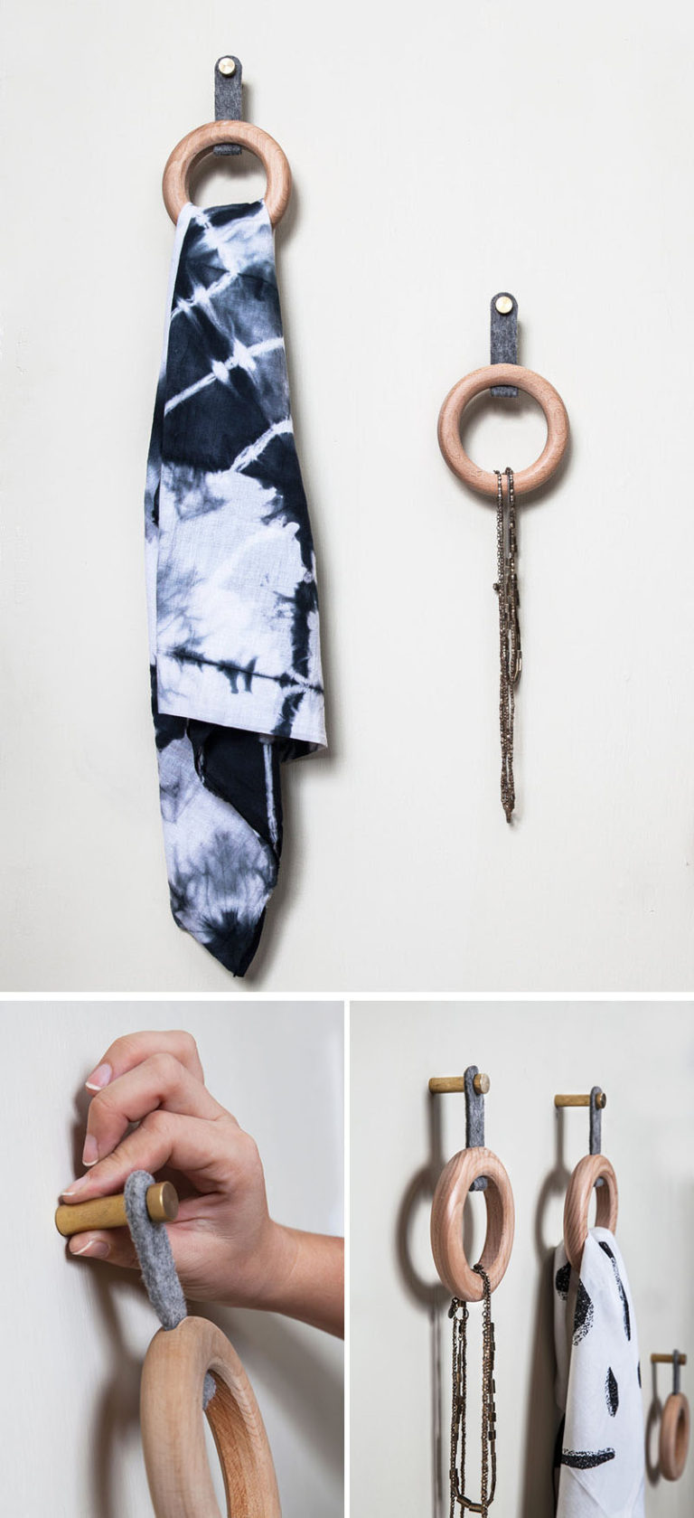 Loop Hangers Are A Great Storage Idea For Loose Items